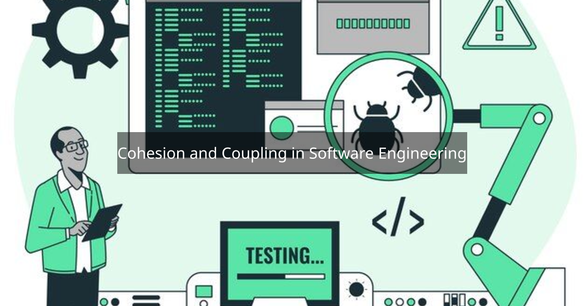 Cohesion and Coupling in Software Engineering