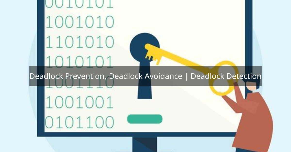 Deadlock Prevention Deadlock Avoidance Deadlock Detection