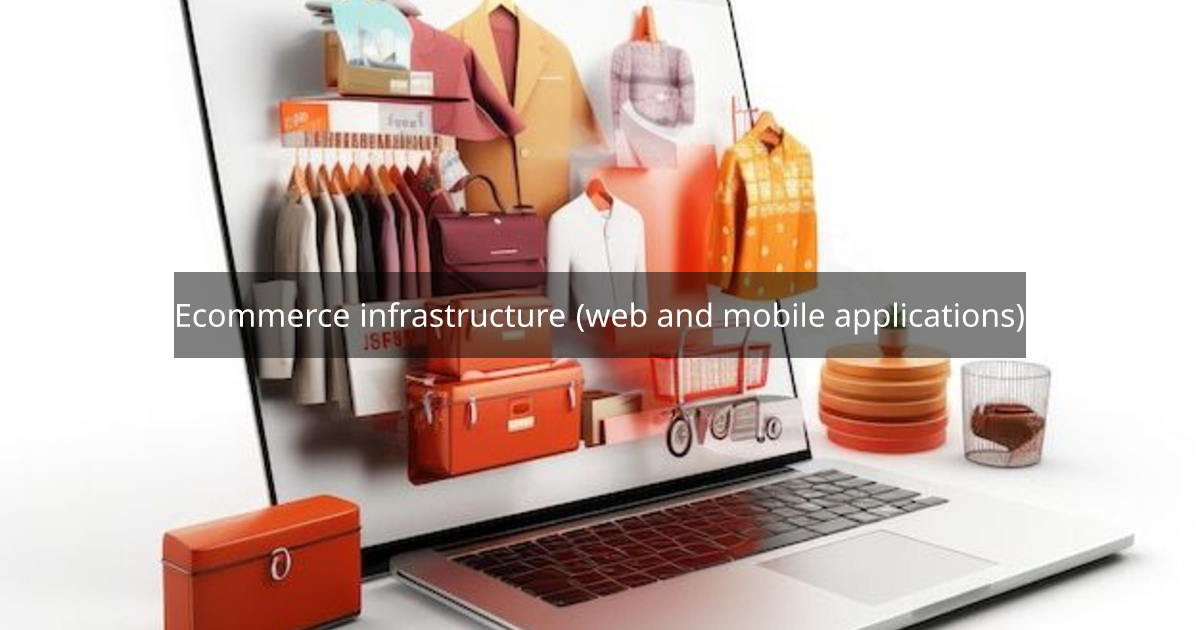 Ecommerce infrastructure (web and mobile applications)
