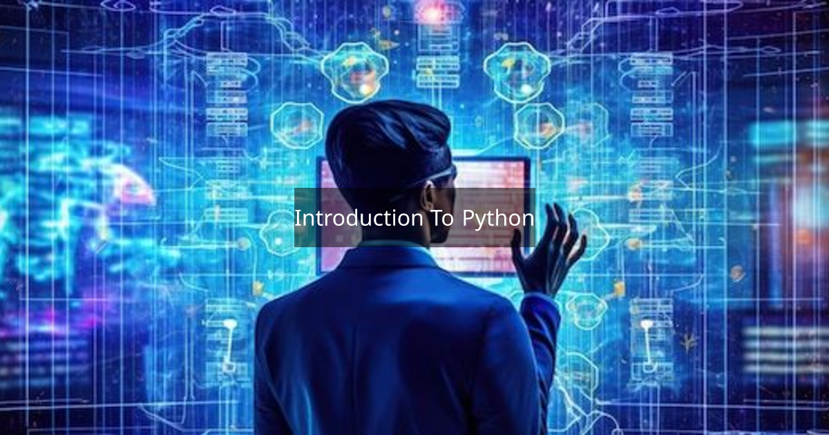Introduction To Python