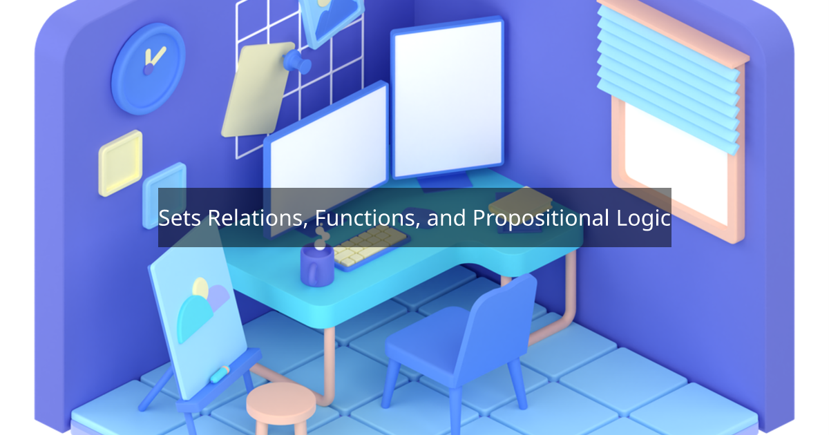 Sets Relations, Functions, and Propositional Logic