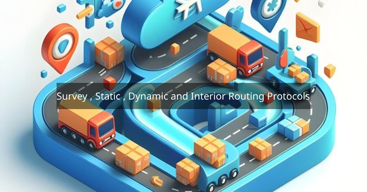 Survey , Static , Dynamic and Interior Routing Protocols